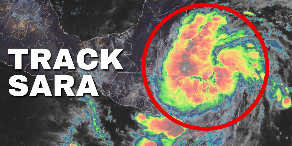 Tropical Storm Sara tracker: Live maps, spaghetti plots, forecast and ...