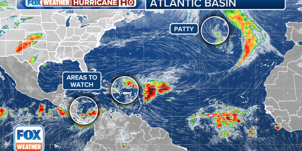 Atlantic hurricane season enters final month with 3 areas to watch for ...