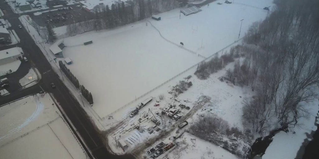 PHOTOS: Brown snow falls in Maine town prompting warning from officials ...