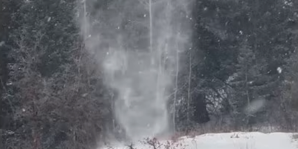 VIDEO: Man, dog witness 'snownado' in Utah | Fox Weather
