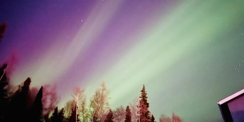 'Severe' geomagnetic storm brings Northern Lights to Alaska to ring in 2025 | Fox Weather