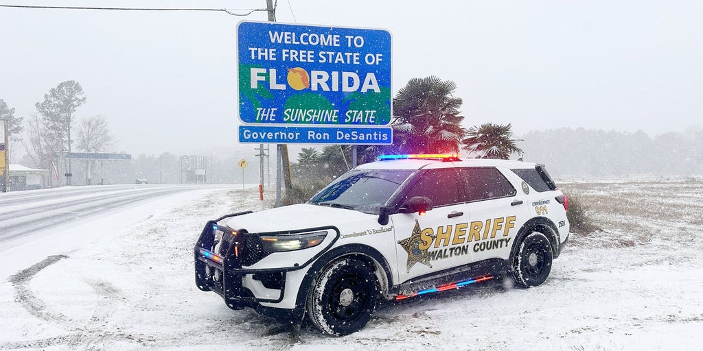 Florida sees heaviest snowfall in state's history as winter storm slams ...