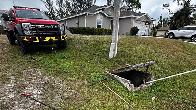 PHOTOS: Florida storm drain traps 10-foot alligator triggering urgent ...