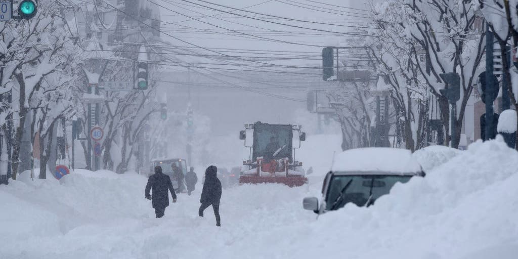 Record snowfall buries parts of Japan | Fox Weather