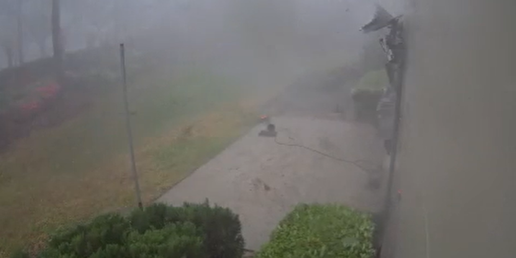 VIDEO: Dramatic alternate views of EF-2 tornado hitting FOX35 studio | Fox Weather