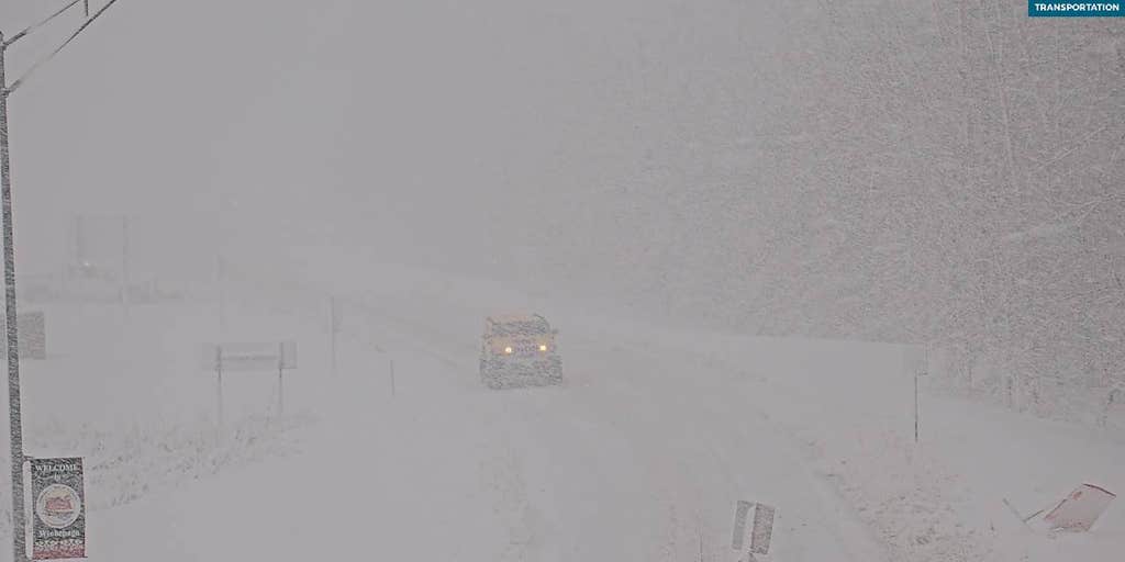 Blizzard hammers central US as high winds flip vehicles, force highway ...