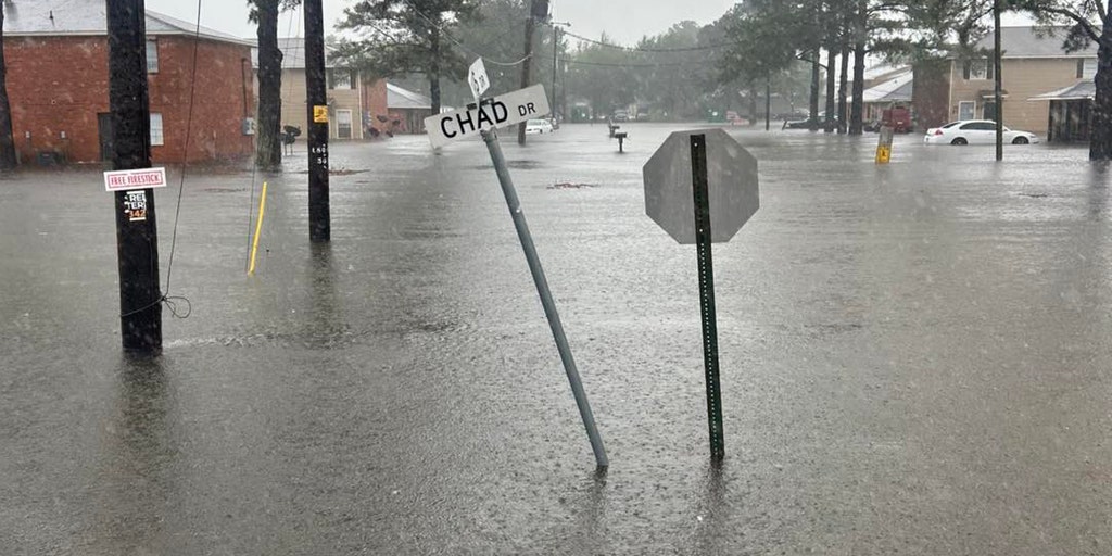 See it: Torrential rains bring flash flooding to Louisiana | Fox Weather