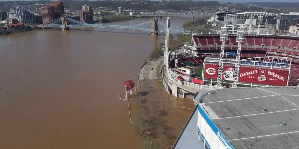 VIDEO: Ohio River remains flooded days after heavy rainfall | Fox Weather