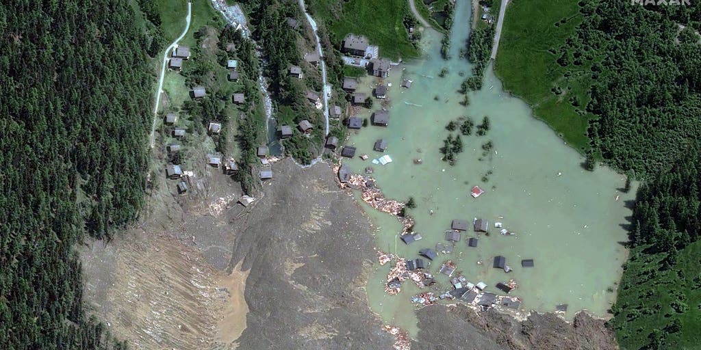 Swiss village buried after glacier collapse | Fox Weather