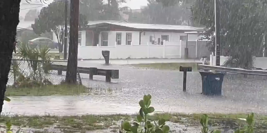 Days of tropical moisture soak Florida with heavy rain, flash flooding ...