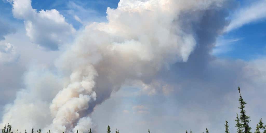 Lightning sparks Alaska’s largest wildfire of year as activity heats up ...