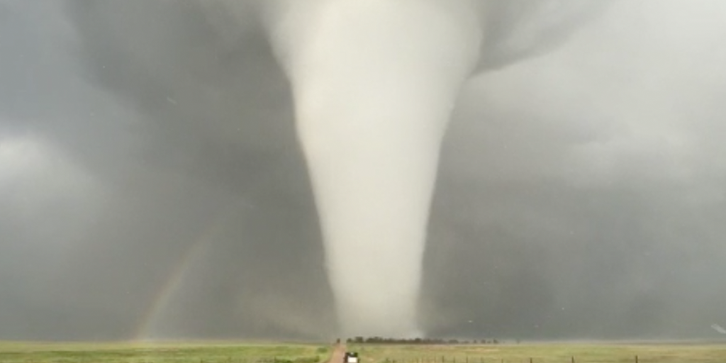 VIDEO: Massive tornado in Nebraska rolls through farmland for an hour | Fox Weather