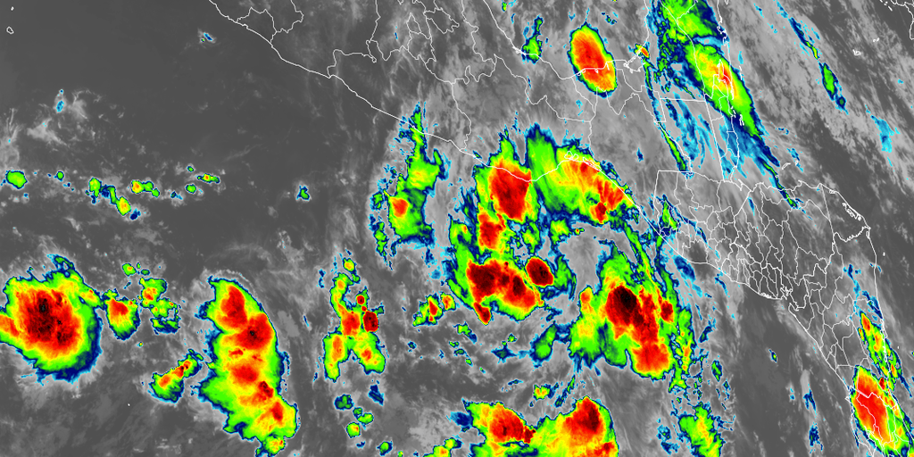 Invest 95E likely to soon become Tropical Depression 6-E in Eastern ...