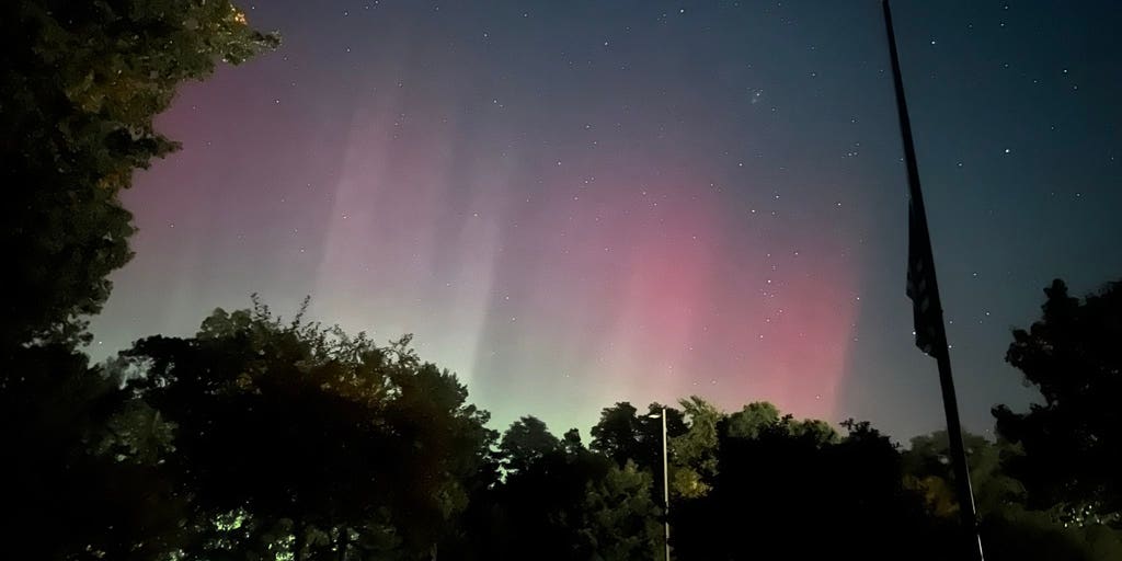 Northern Lights wow in Midwest, northern US during strong solar storm ...
