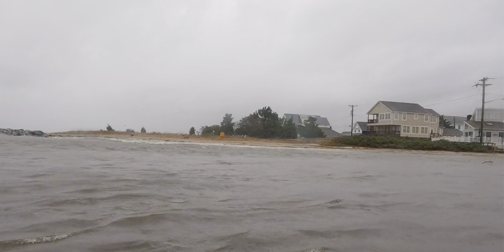 VIDEO: Watch as extreme high tide overtakes Delaware from mighty nor ...