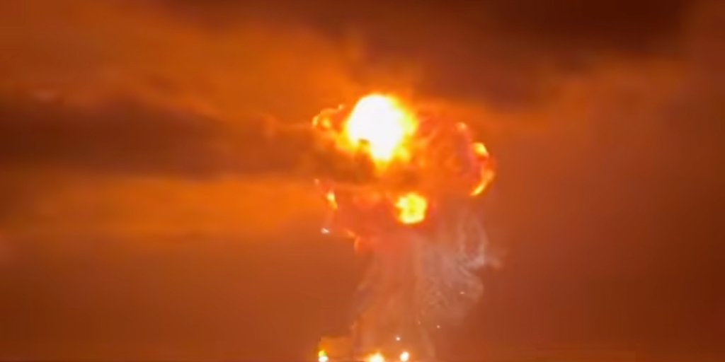 Watch: Blue Origin rocket explodes at Cape Canaveral Space Force ...