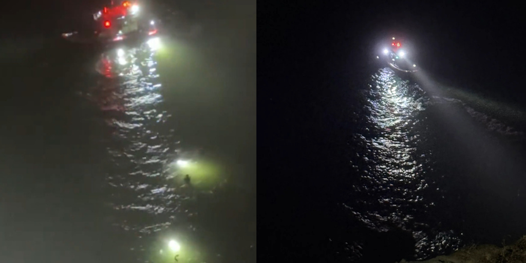 See it: Person stranded on cliff safe after hours-long rescue in ...